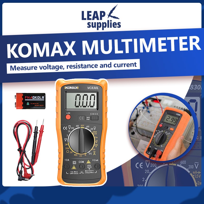 Komax Multimeter | Voltmeter | Voltage Test Meter, Furniture & Home ...
