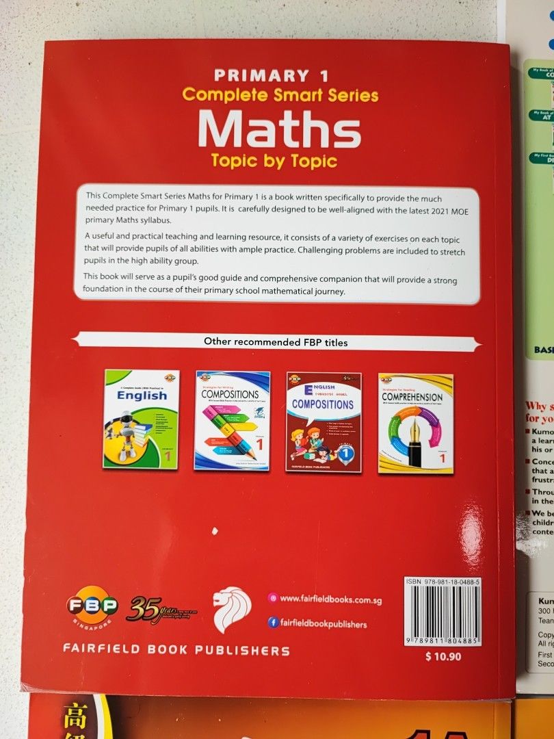 Kumon workbook and P1 math assessment book, Hobbies & Toys, Books & Magazines, Assessment Books ...