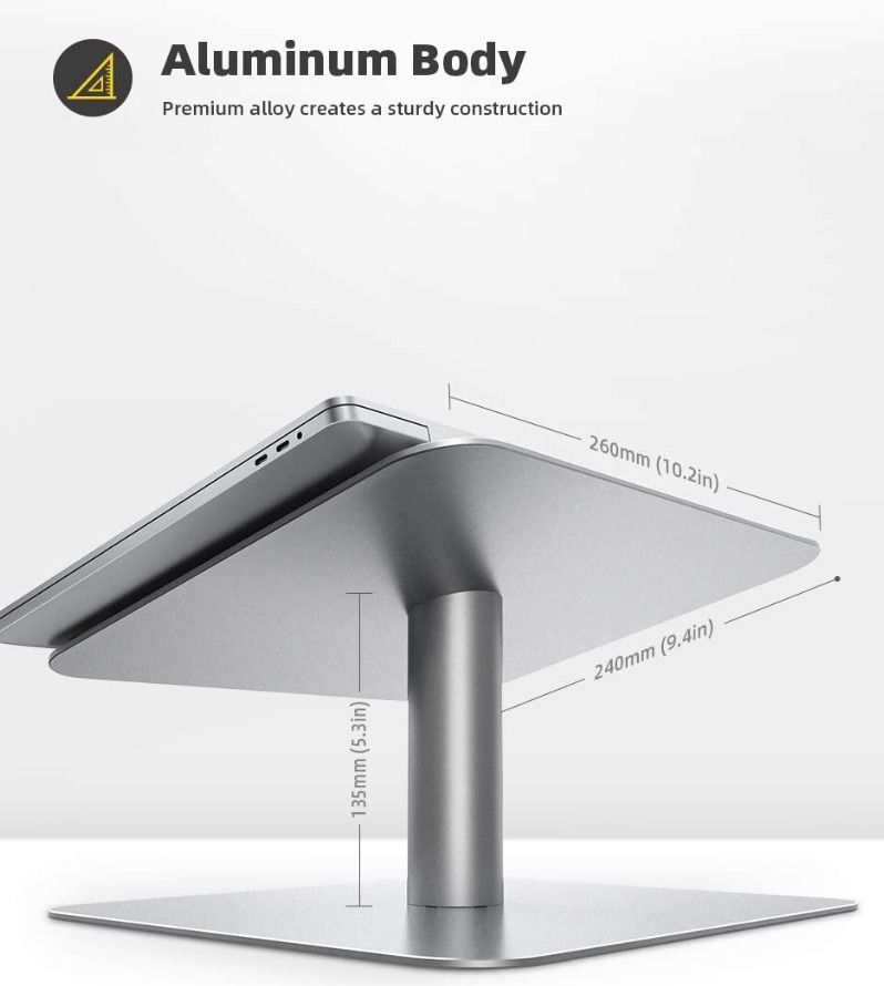 Lamicall Swivel Laptop Stand Riser, Computers & Tech, Laptops ...