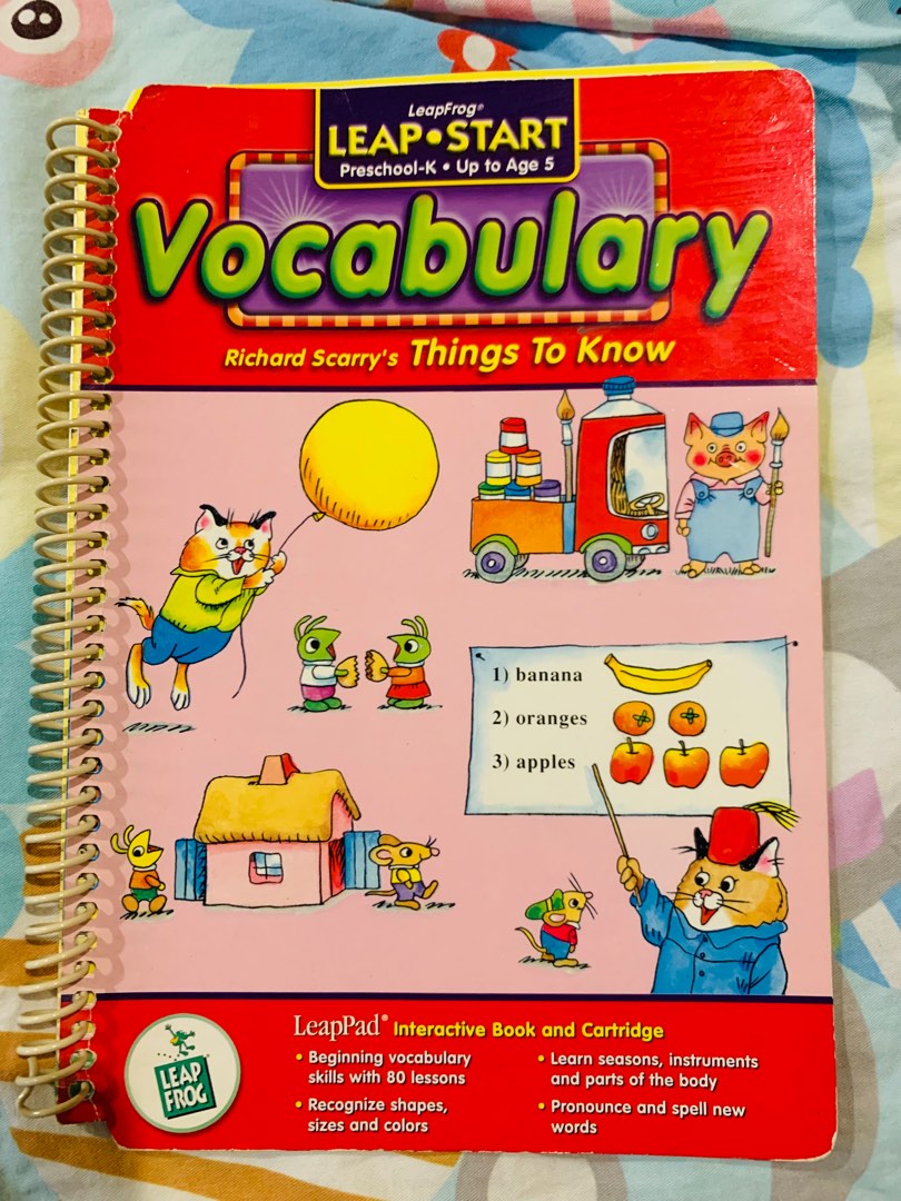 Leap Start Preschool Book, Hobbies & Toys, Books & Magazines, Children ...