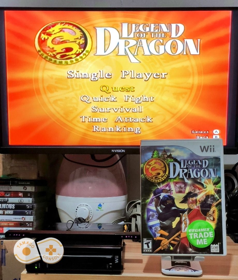 Legend of the Dragon - [WII Game] [NTSC / ENGLISH Language] [CIB ...