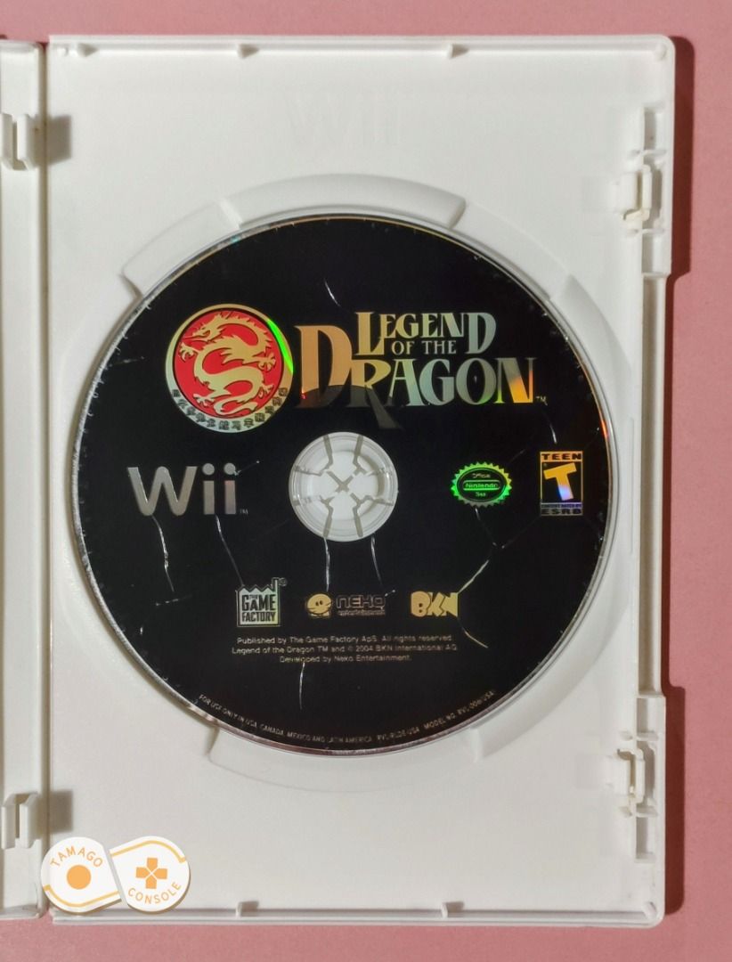 Legend of the Dragon - [WII Game] [NTSC / ENGLISH Language] [CIB ...