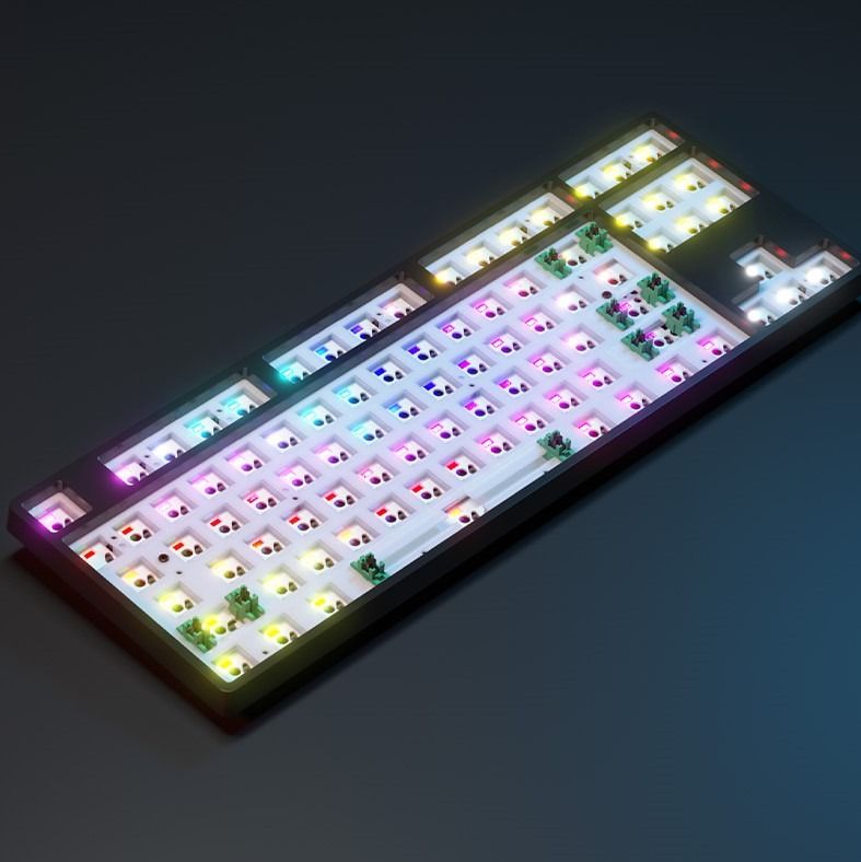 [Clearance] Monka A87 TKL custom mechanical keyboard hot swappable ...