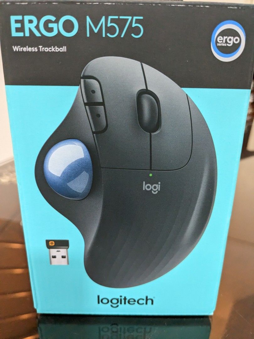 Logitech Ergo M575 Wireless Trackball Mouse, Computers & Tech, Parts ...