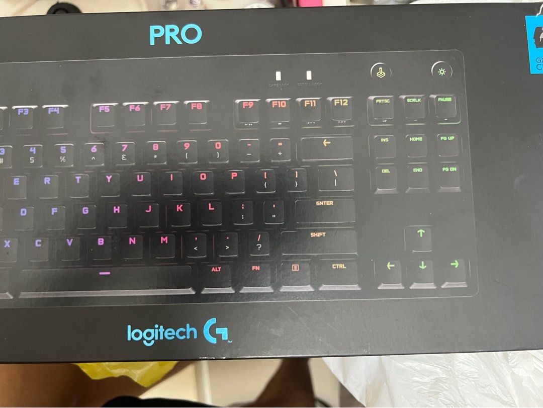 Logitech G Pro X Blue Clicky Switch Keyboard, Computers & Tech, Parts ...