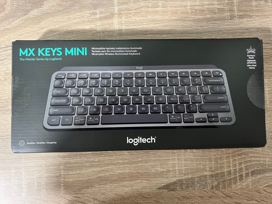 Logitech MX Keys Mini Graphite, Computers & Tech, Parts & Accessories ...