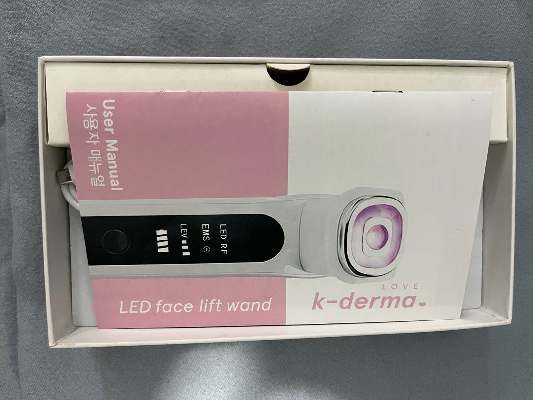 Love K-Derma Led Face Lift Wand, Beauty & Personal Care, Face, Face ...