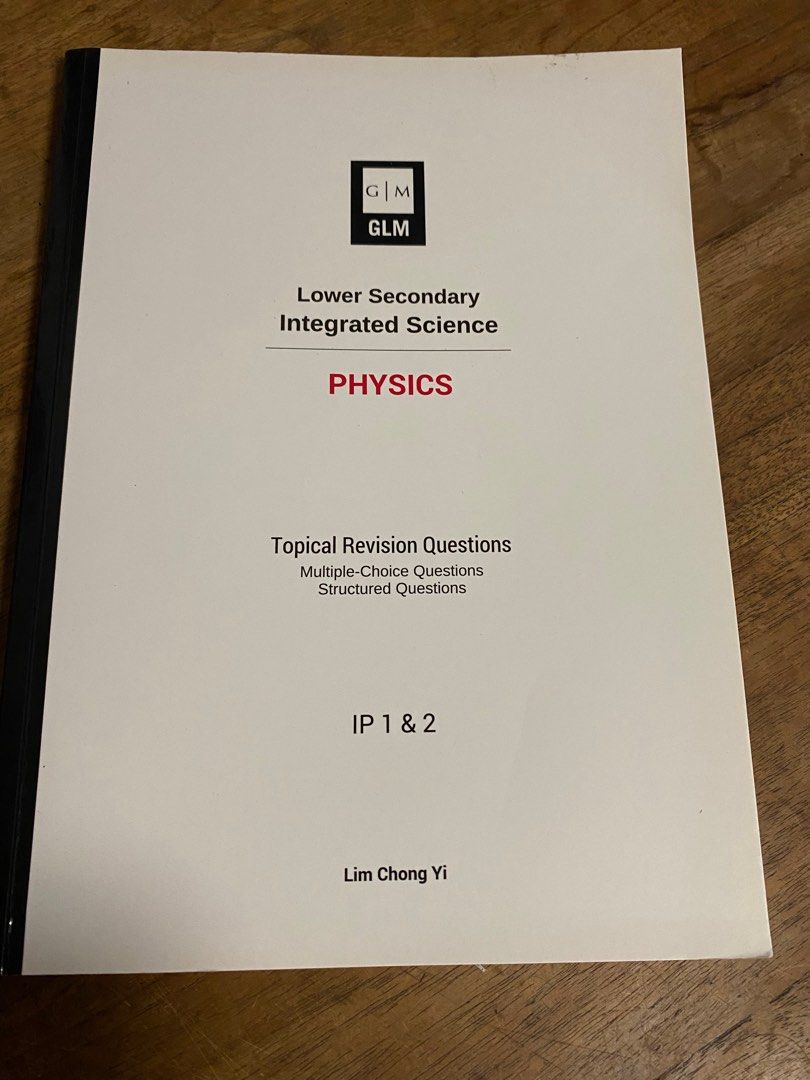 Lower secondary integrated science-physics, Hobbies & Toys, Books ...