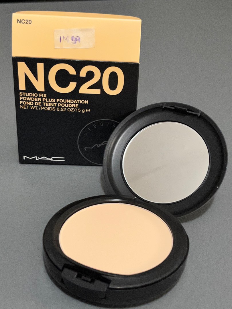MAC Studio Fix Plus Powder Foundation NC20, Beauty & Personal Care ...