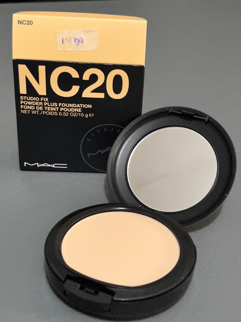 MAC Studio Fix Plus Powder Foundation NC20, Beauty & Personal Care ...