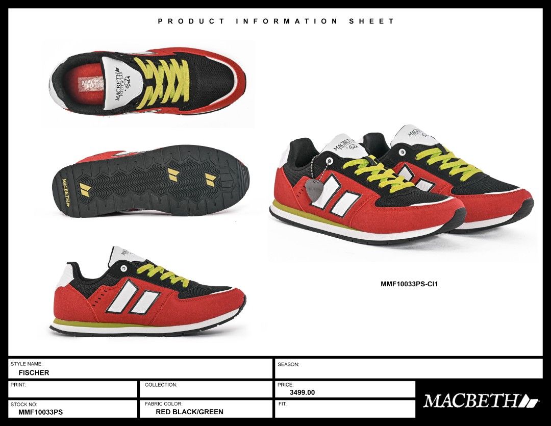 MACBETH - ORIGINAL SHOES, Men's Fashion, Footwear, Casual Shoes on ...