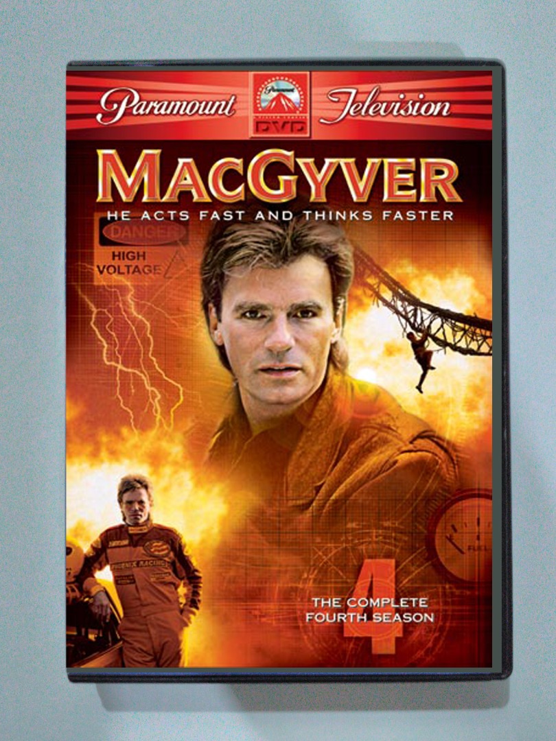 MACGYVER (1985) COMPLETE SEASON 4 SERIES, Hobbies & Toys, Music & Media ...