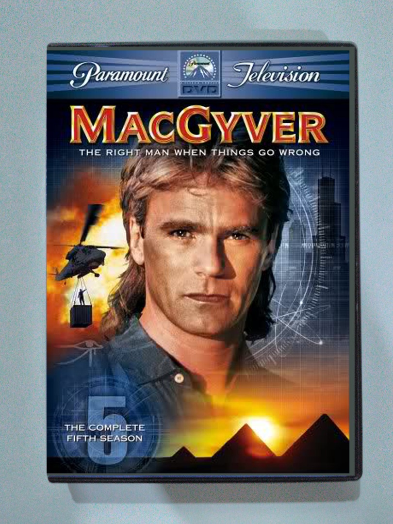 MACGYVER (1985) COMPLETE SEASON 5 SERIES, Hobbies & Toys, Music & Media, CDs & DVDs on Carousell