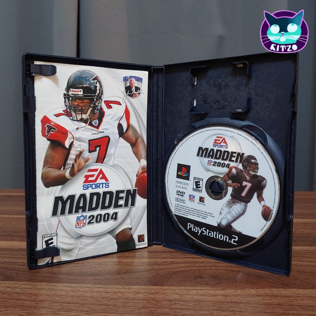 MADDEN NFL 2004 - PS2 NTSC - U/C, Video Gaming, Video Games ...