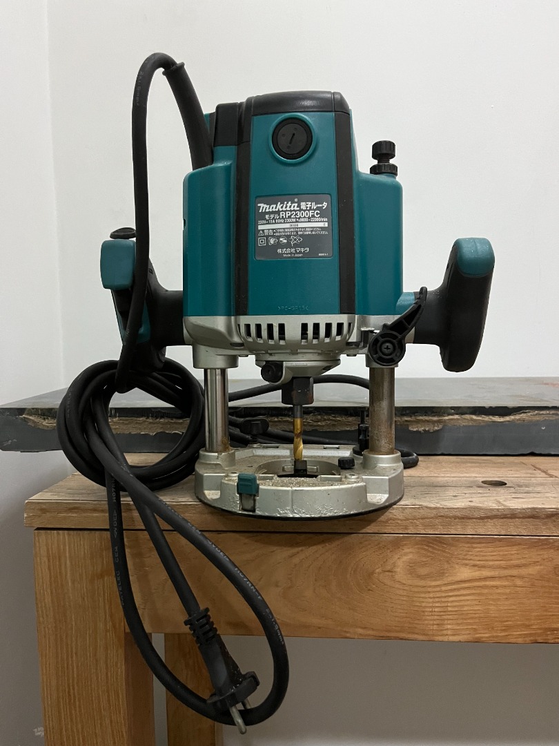 Makita router (RP2300FC), Furniture & Home Living, Home Improvement ...