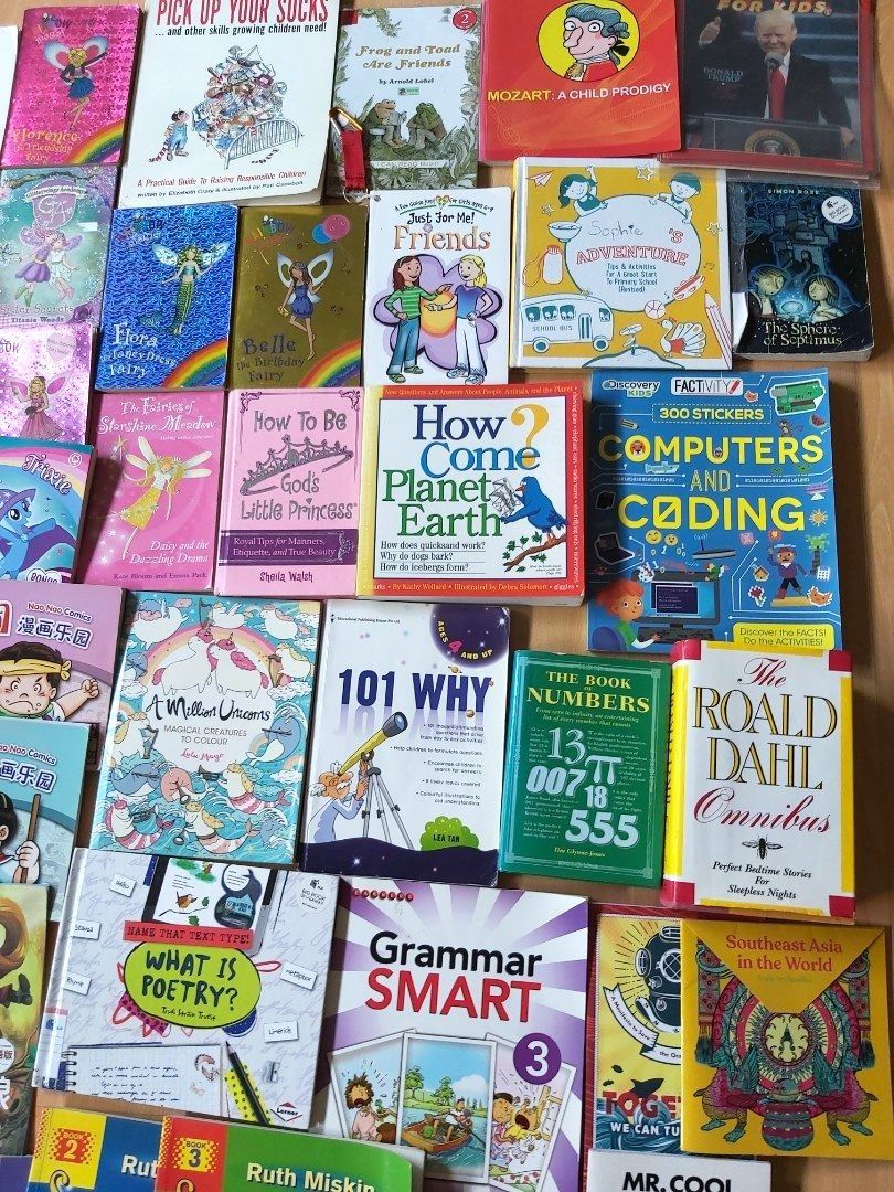 MANY CHILDREN BOOKS AND TIME MAGAZINES, Hobbies & Toys, Books ...