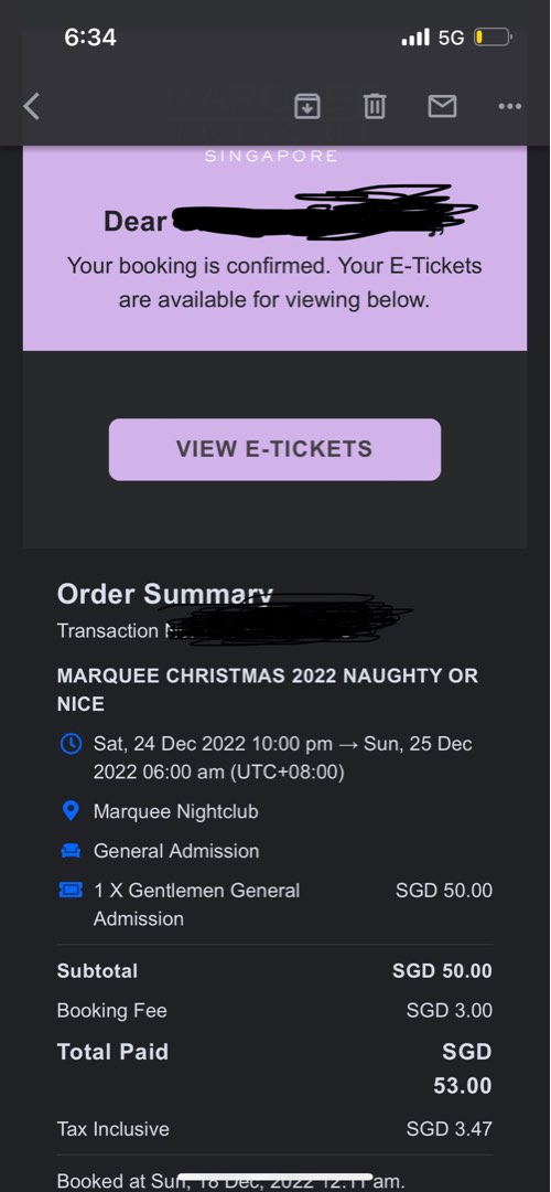 Marquee tickets, Tickets & Vouchers, Event Tickets on Carousell