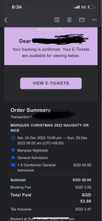 Marquee tickets, Tickets & Vouchers, Event Tickets on Carousell