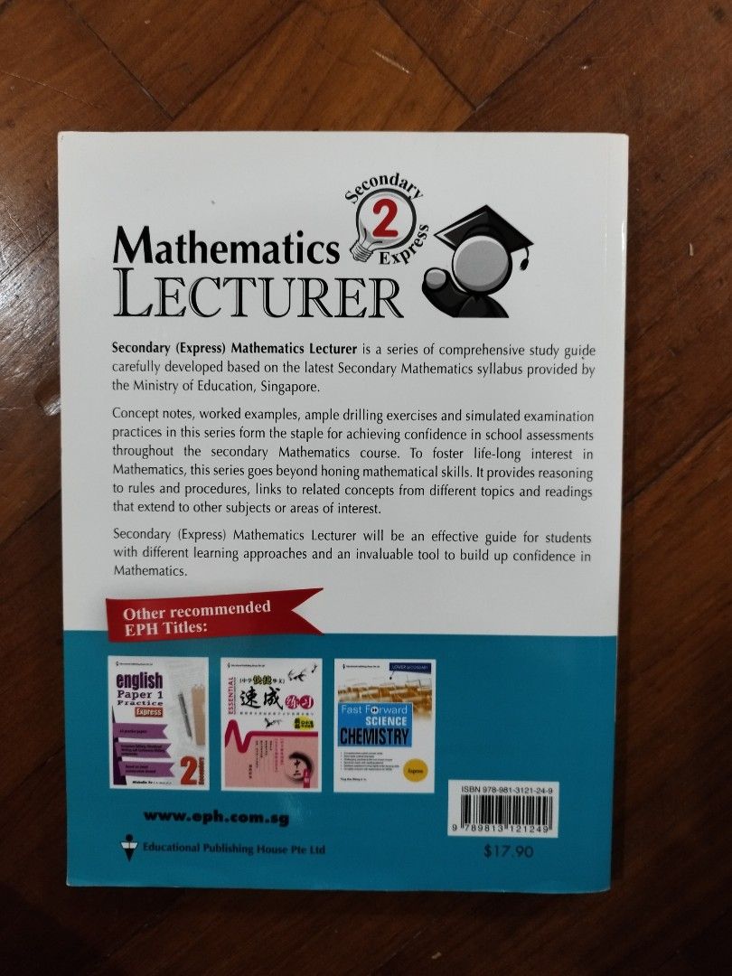 Mathematics lecturer secondary 2 assessment book, Hobbies & Toys, Books ...