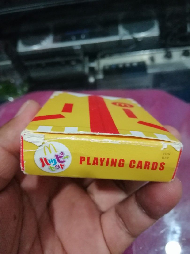 Mcd playing card, Hobbies & Toys, Toys & Games on Carousell