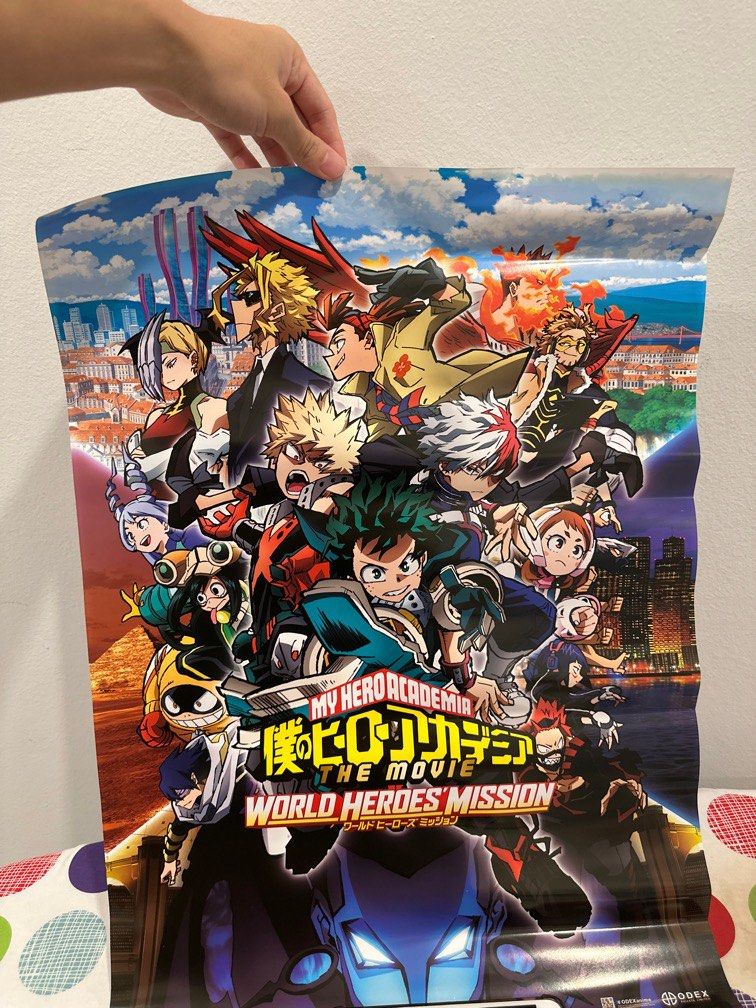 MHA poster, Hobbies & Toys, Memorabilia & Collectibles, Stamps & Prints ...
