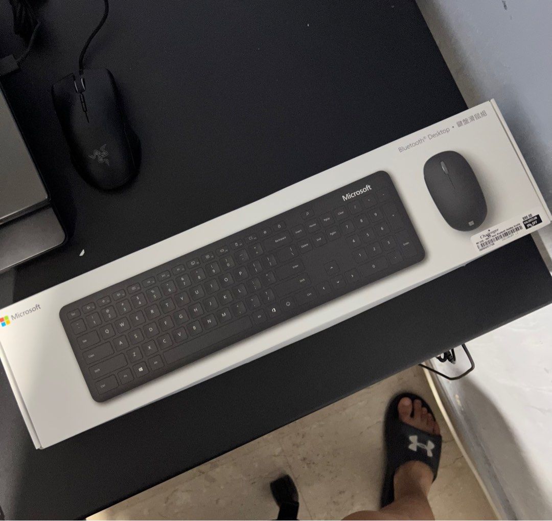 Microsoft Bluetooth keyboard and mouse set, Computers & Tech, Parts ...