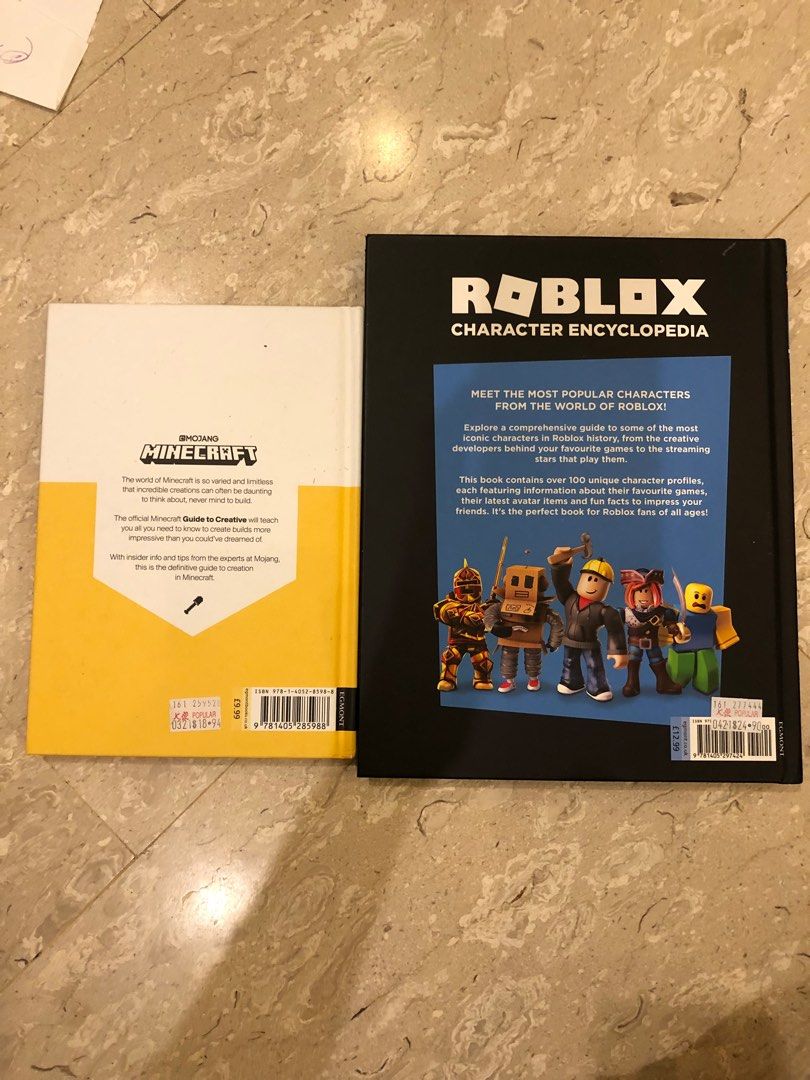 Minecraft and Roblox books, Hobbies & Toys, Books & Magazines, Children ...
