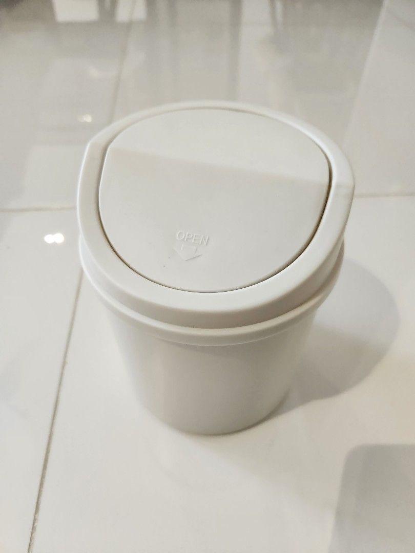 Mini Waste Bin, Furniture & Home Living, Cleaning & Homecare Supplies ...