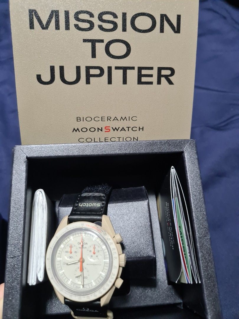 Mission to Jupiter Swatch and Omega collab watch, Luxury, Watches on ...