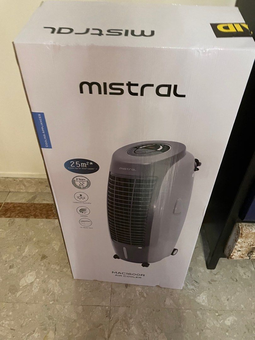 Mistral Air Cooler New, Furniture & Home Living, Lighting & Fans, Fans ...