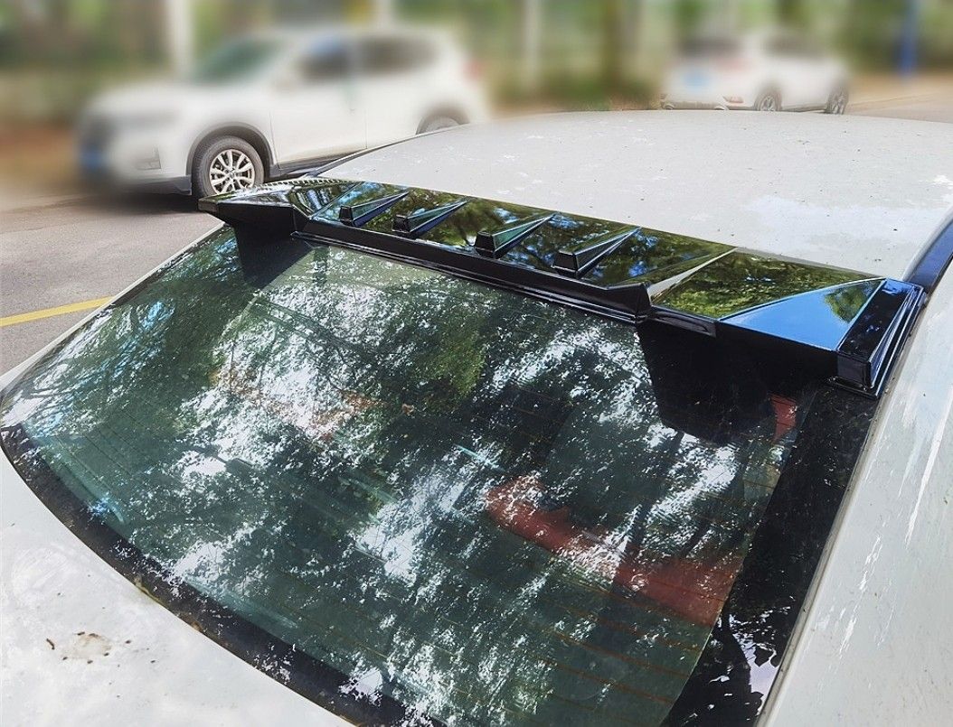 Mitsubishi evo 10 lancer ex wind rear screen spoiler, Car Accessories ...