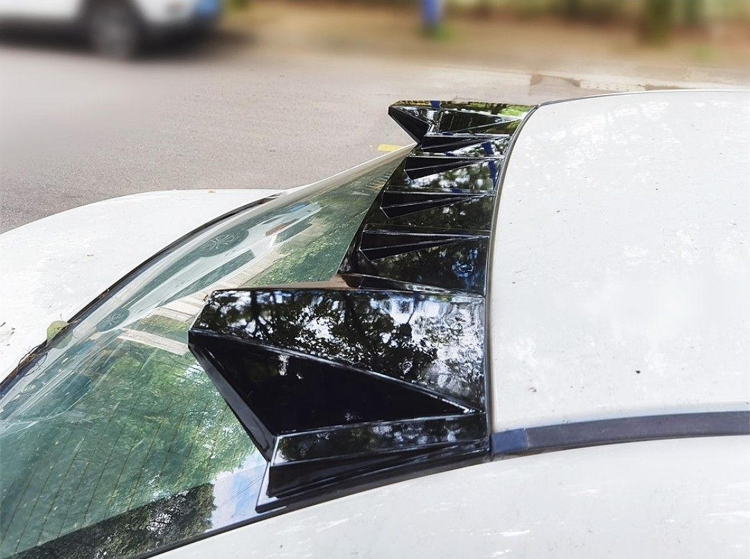 Mitsubishi evo 10 lancer ex wind rear screen spoiler, Car Accessories ...