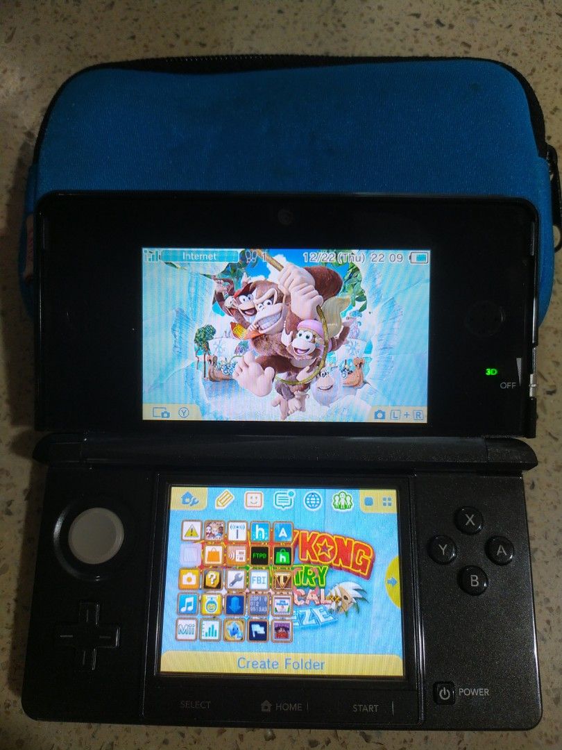 Modded Nintendo 3DS 16/32/128GB storage options! with pouch and charger, Video Gaming, Video ...
