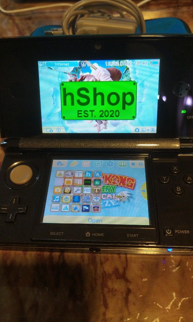 Modded Nintendo 3DS 16/32/128GB storage options! with pouch and charger, Video Gaming, Video ...