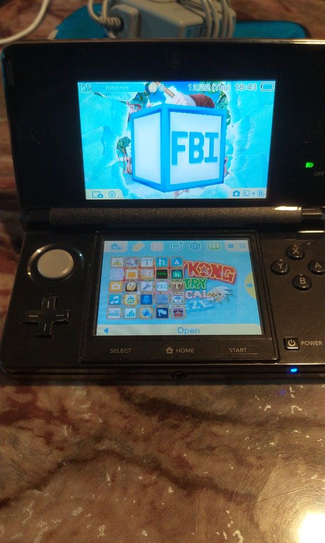 Modded Nintendo 3DS 16/32/128GB storage options! with pouch and charger, Video Gaming, Video ...