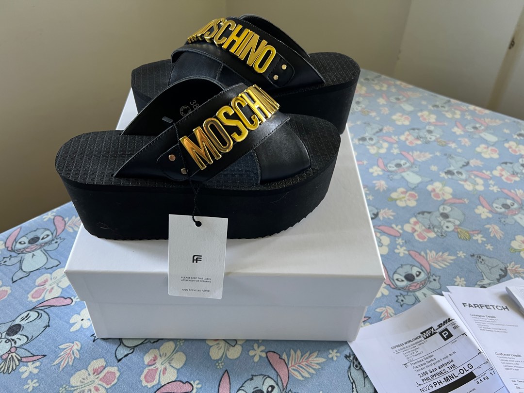 Moschino platform willing to swap or lay away , Luxury, Sneakers ...