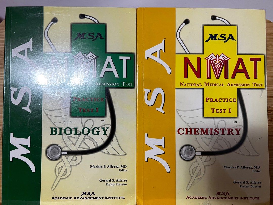 MSA NMAT Reviewer Books Set, Hobbies & Toys, Books & Magazines ...
