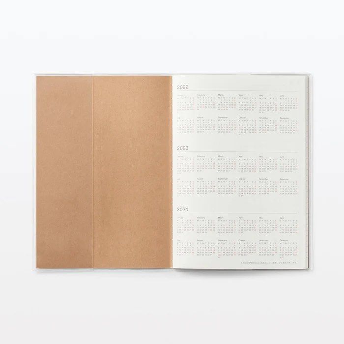 Muji 2023 Planner (B6), Hobbies & Toys, Stationery & Craft, Other ...