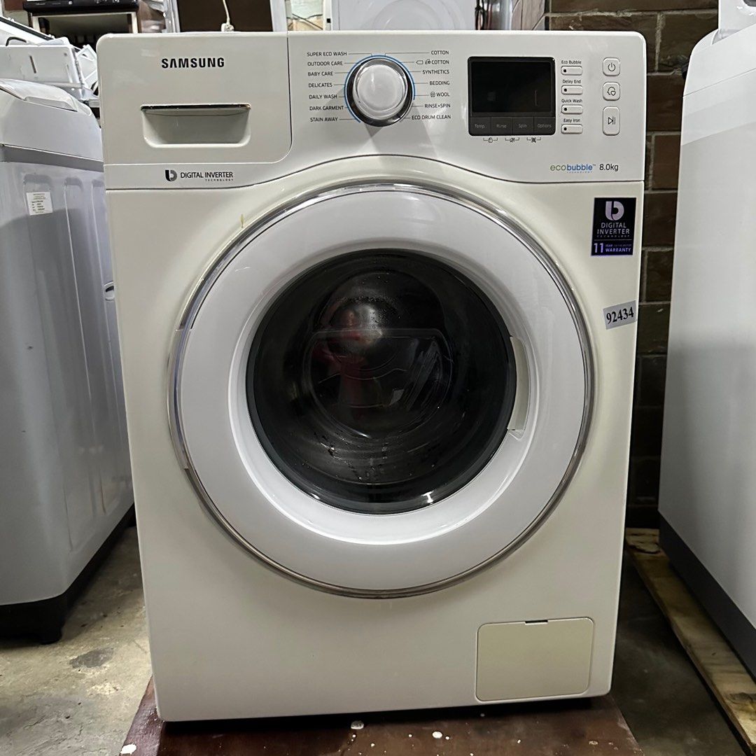 MUST BUY! SAMSUNG 8KG Front-Loader Washing Machine WW80H5400EW (92434 ...