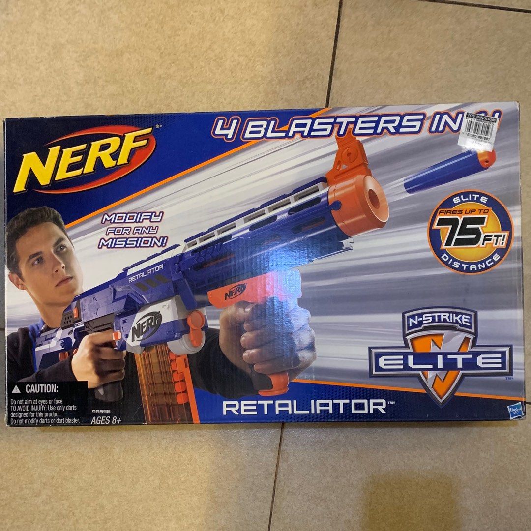 NERF RETALIATOR, Hobbies & Toys, Toys & Games on Carousell