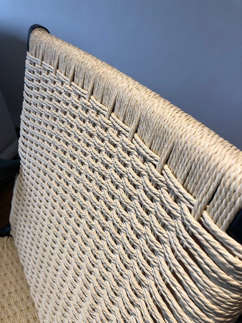 New Rattan Rope Weave Rocking Chair, Furniture & Home Living, Furniture ...