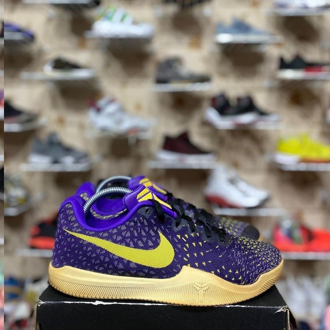 Nike Kobe Bryant Mamba Insticnt flerce purple, Fesyen Pria, Sepatu ...