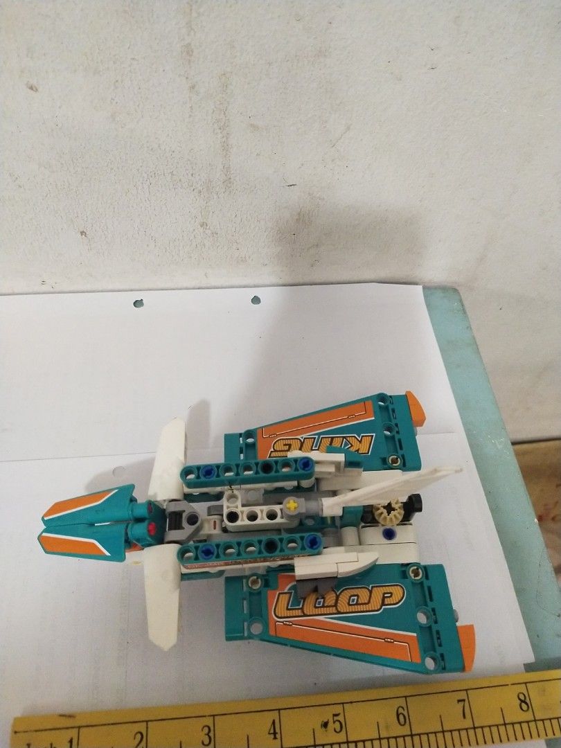 Non Lego Technic Jet 42117 Loop King Ok Jmr Fighter Incomplete Parts
