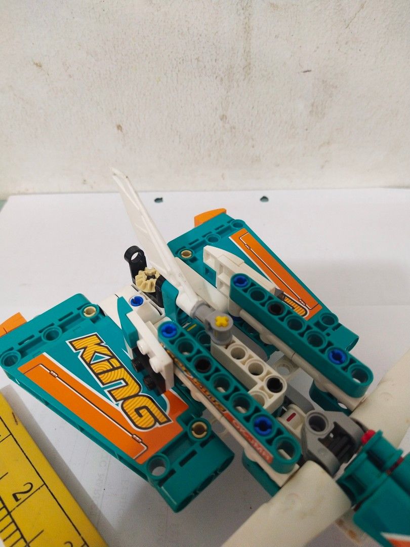 Non Lego Technic Jet 42117 Loop King Ok Jmr Fighter Incomplete Parts