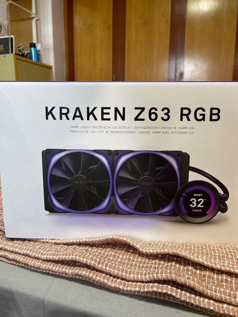 NZXT Kraken Z63 (White), Computers & Tech, Parts & Accessories, Computer Parts on Carousell