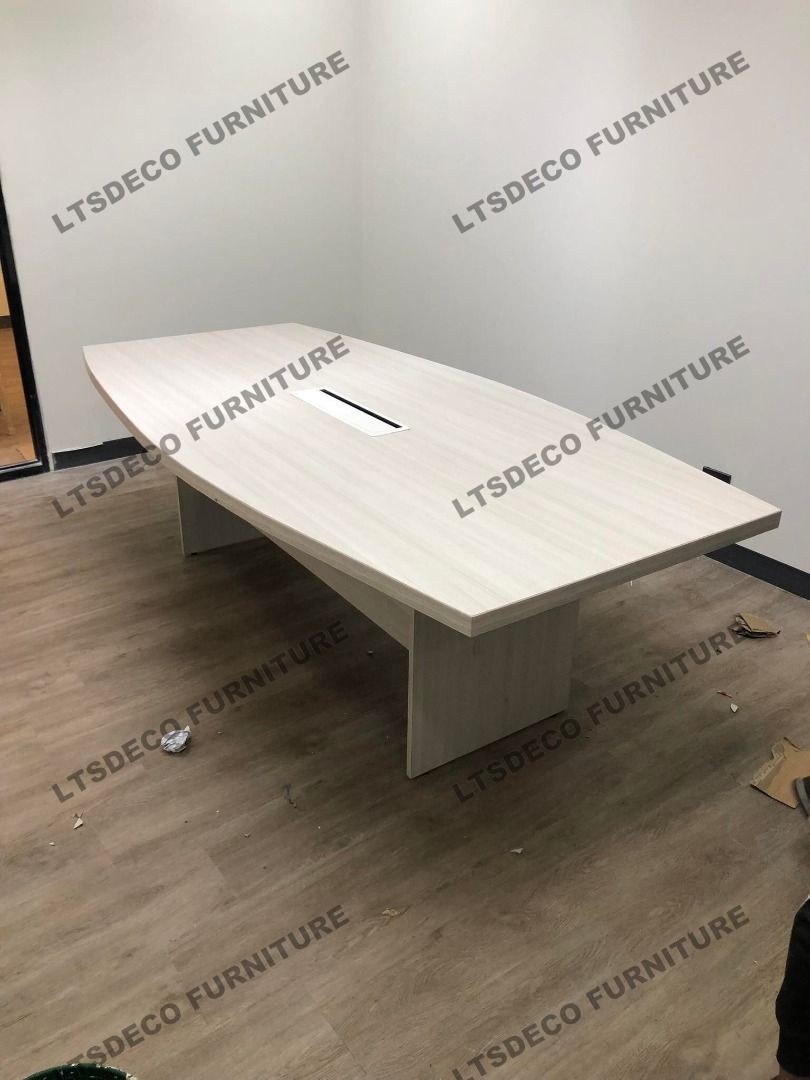 OFFICE FURNITURE BOAT SHAPE CONFERENCE TABLE PARTITION SUPPLY ...