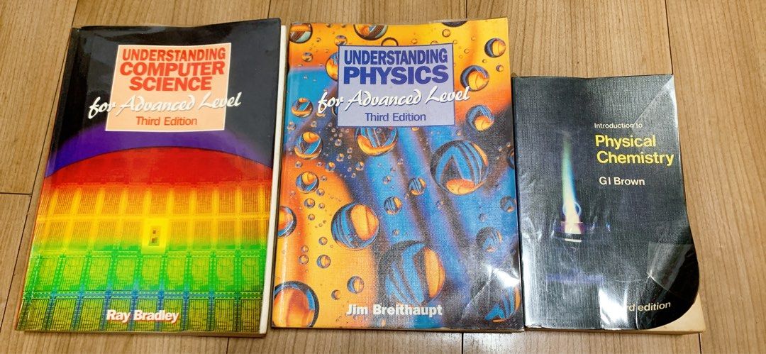 Old A-Level Textbooks - CompSci, Physics, Physical Chem, Hobbies & Toys ...