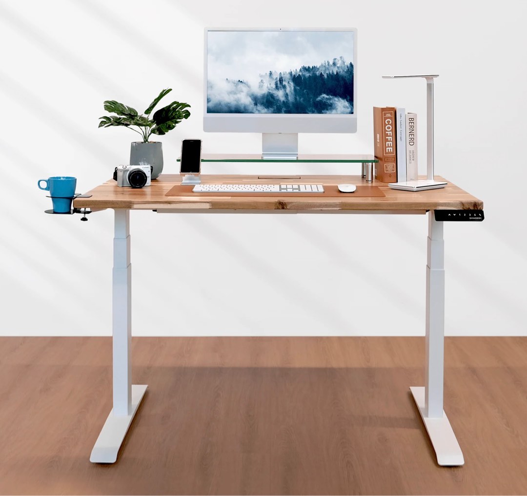Omnidesk Pro wildwood collection - Acacia, Furniture & Home Living ...