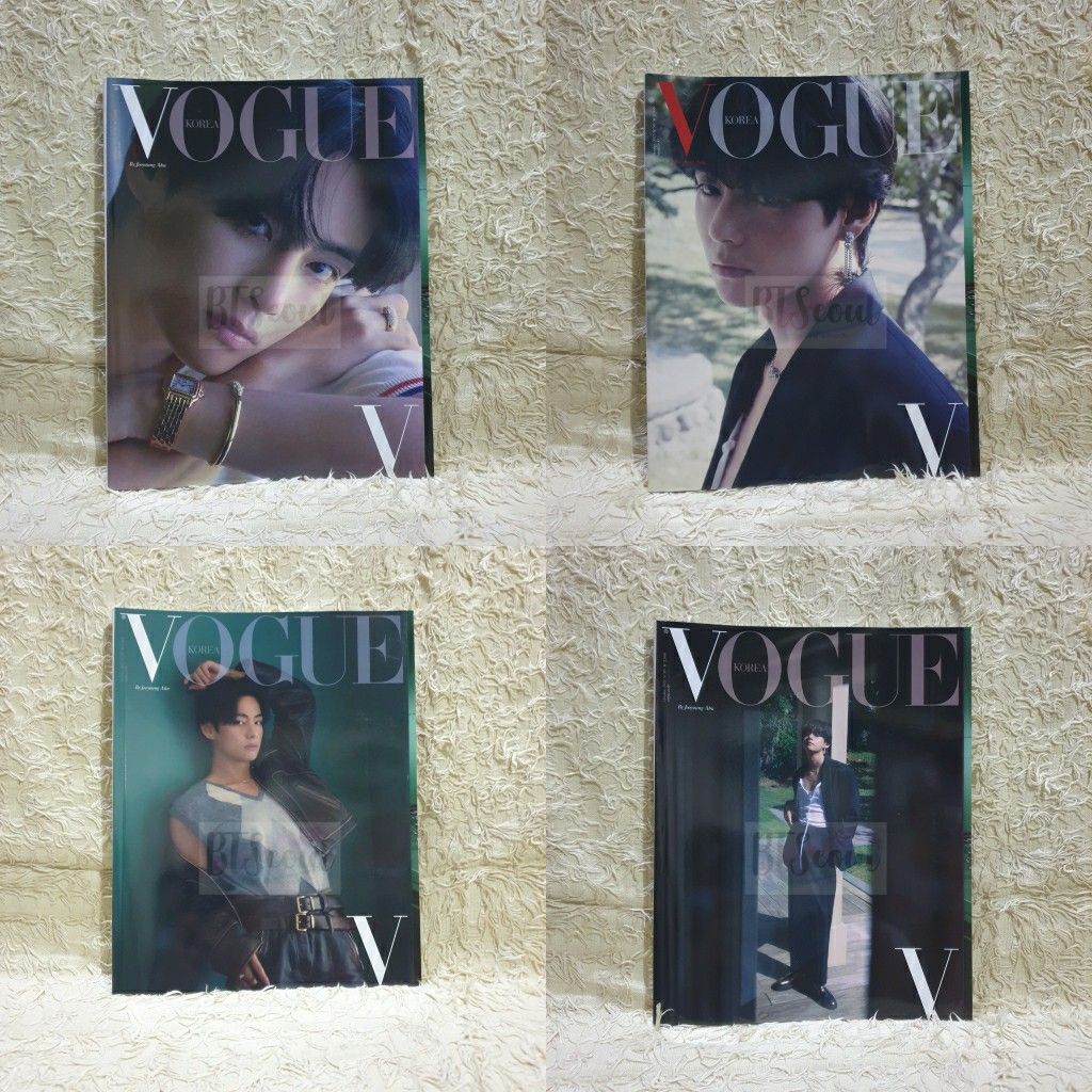 ON HAND BTS V X VOGUE KOREA 2022 October Magazine, Hobbies & Toys ...