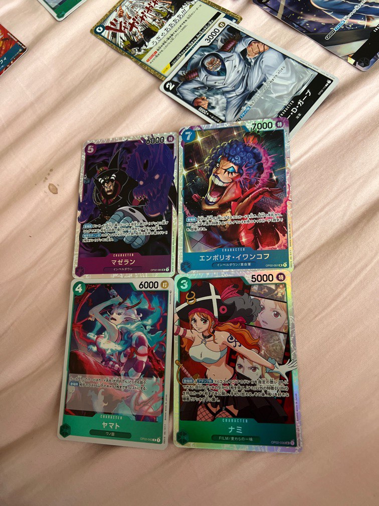 One piece paramount cards., Hobbies & Toys, Toys & Games on Carousell